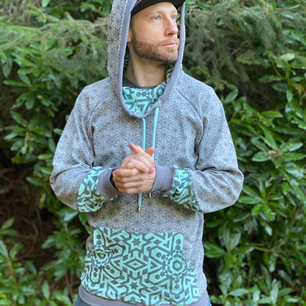 Mens Organic Cotton Sacred Geometry Clothing | Sustainably Made in USA ...